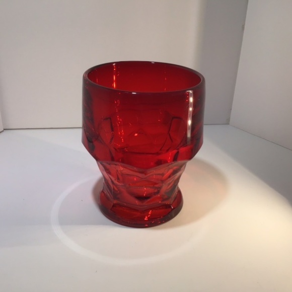 Accents | Vintage Small Red Glass | Poshmark
